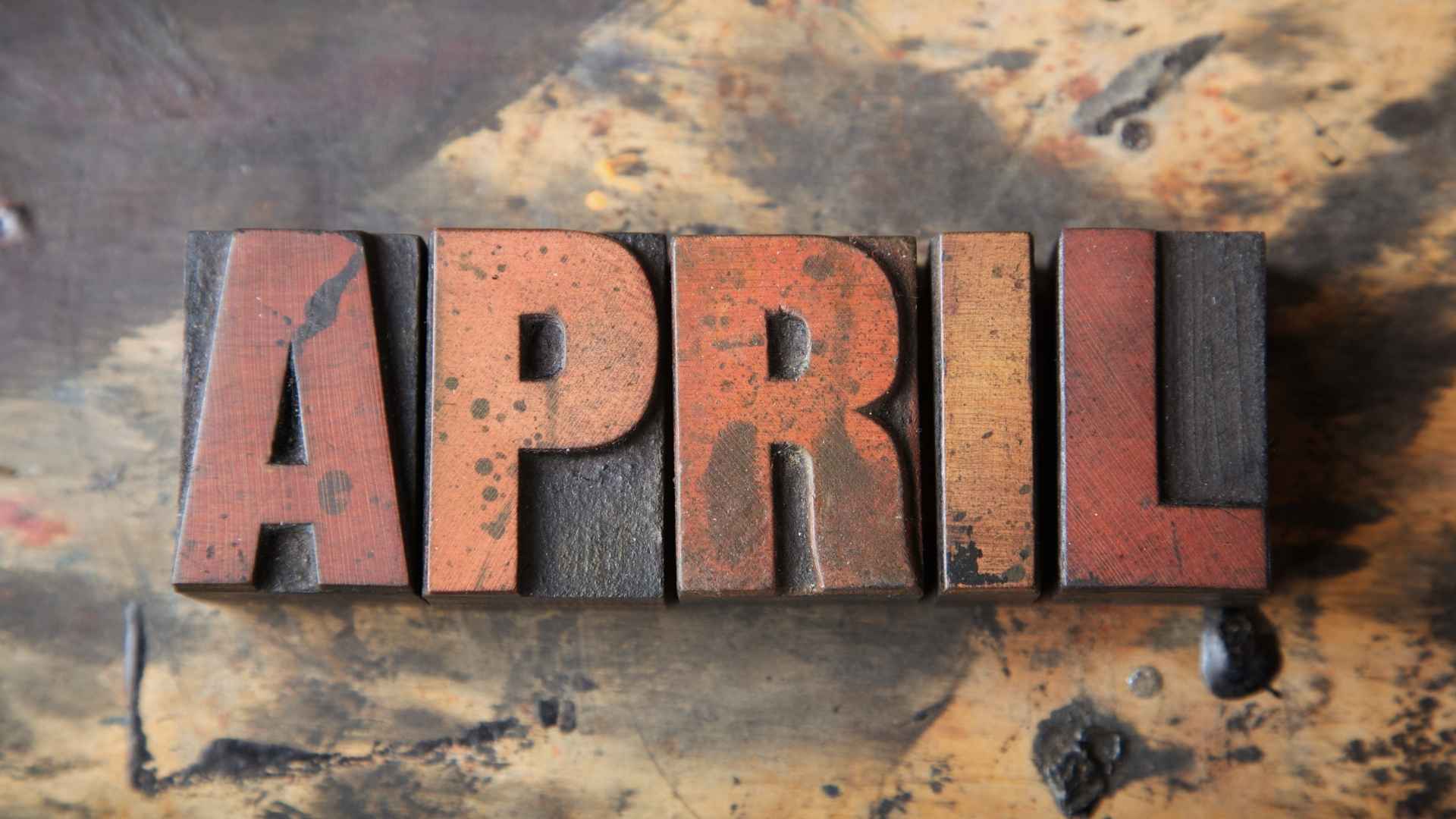 Curiosidades do mês de abril “April love”. - Manutenção Predial
